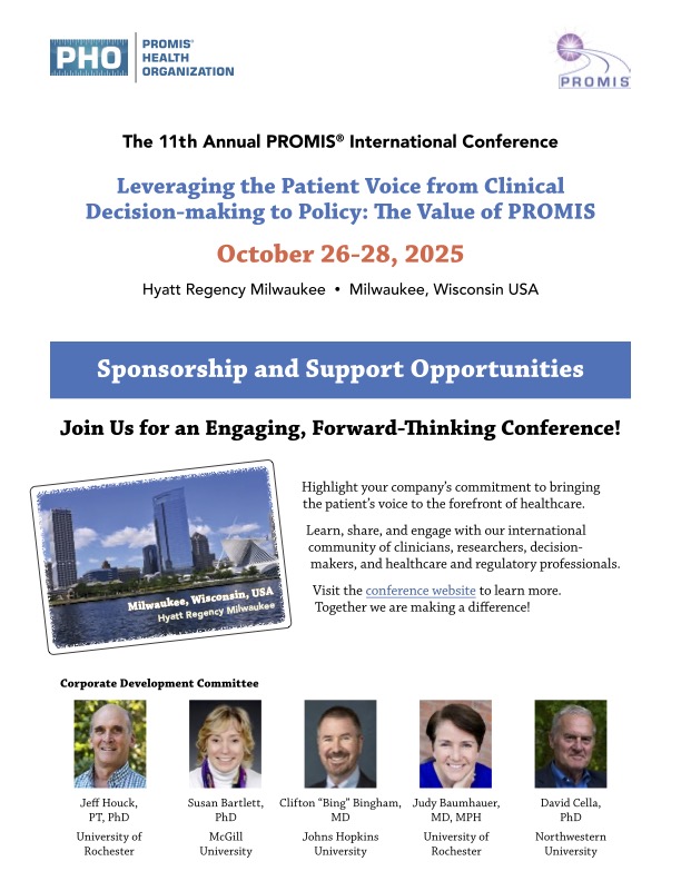 Sponsor - PROMIS Health Organization