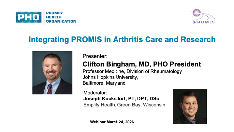 Free Webinars - PROMIS Health Organization